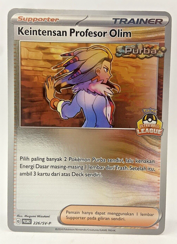 Pokemon Indonesia Professor Sada's Vitality Ultra Ball League Promo 226 ...