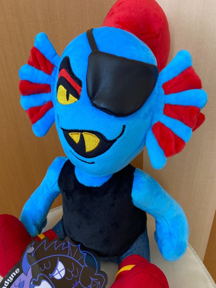 Undertale Undyne Plush 12" Official Collector's Plushie Figure Statue ...