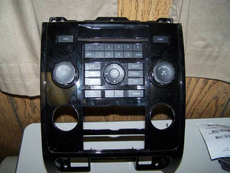 09 10 11 12 FORD ESCAPE AUDIO CONTROL PANEL ID 9L8T-18A802-ABW 565023 ...