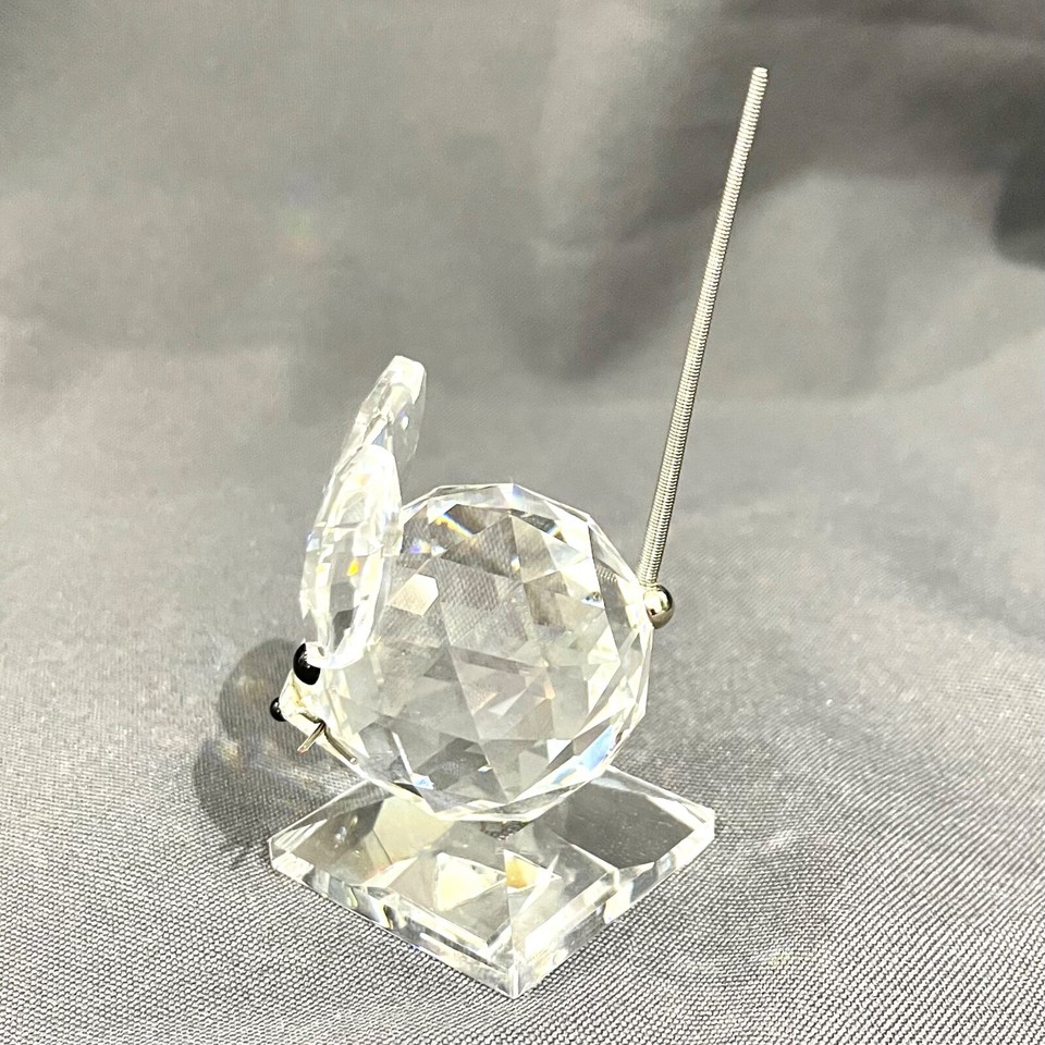 Swarovski Crystal Mouse Spring Tail Figurine in Box 7631 NR 040 | eBay
