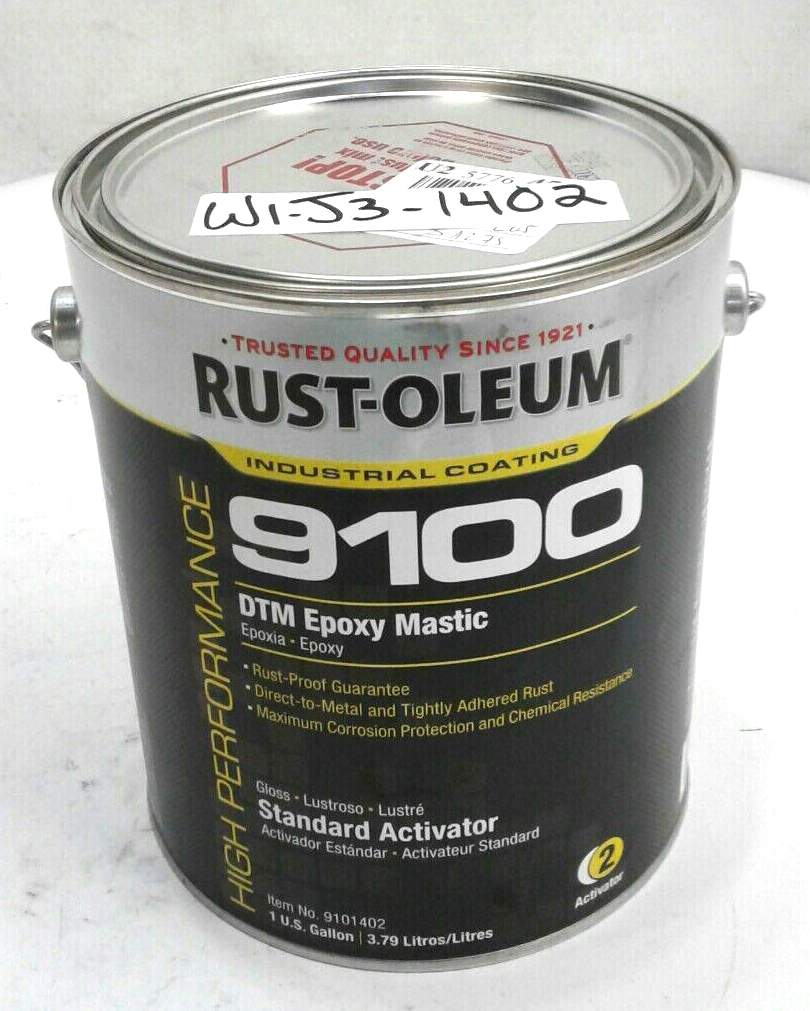 Rust-Oleum 9101402 High Performance DTM Epoxy Mastic #2 Standard ...