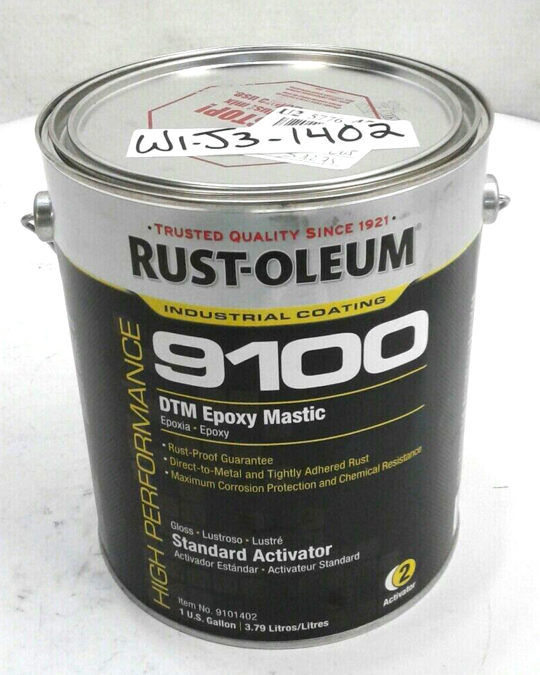 Rust-Oleum 9101402 High Performance DTM Epoxy Mastic #2 Standard ...