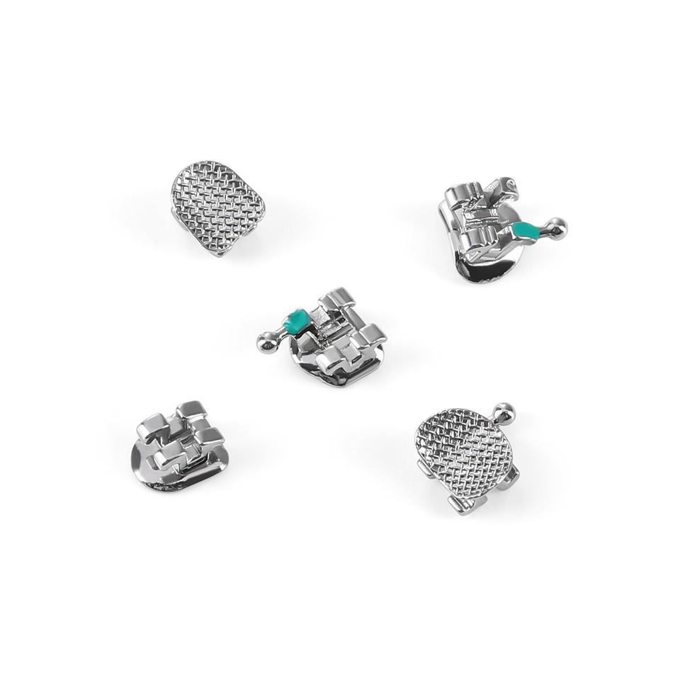 AZDENT PLUS Dental Orthodontic Mesh Base Brackets Mini Roth/MBT ...