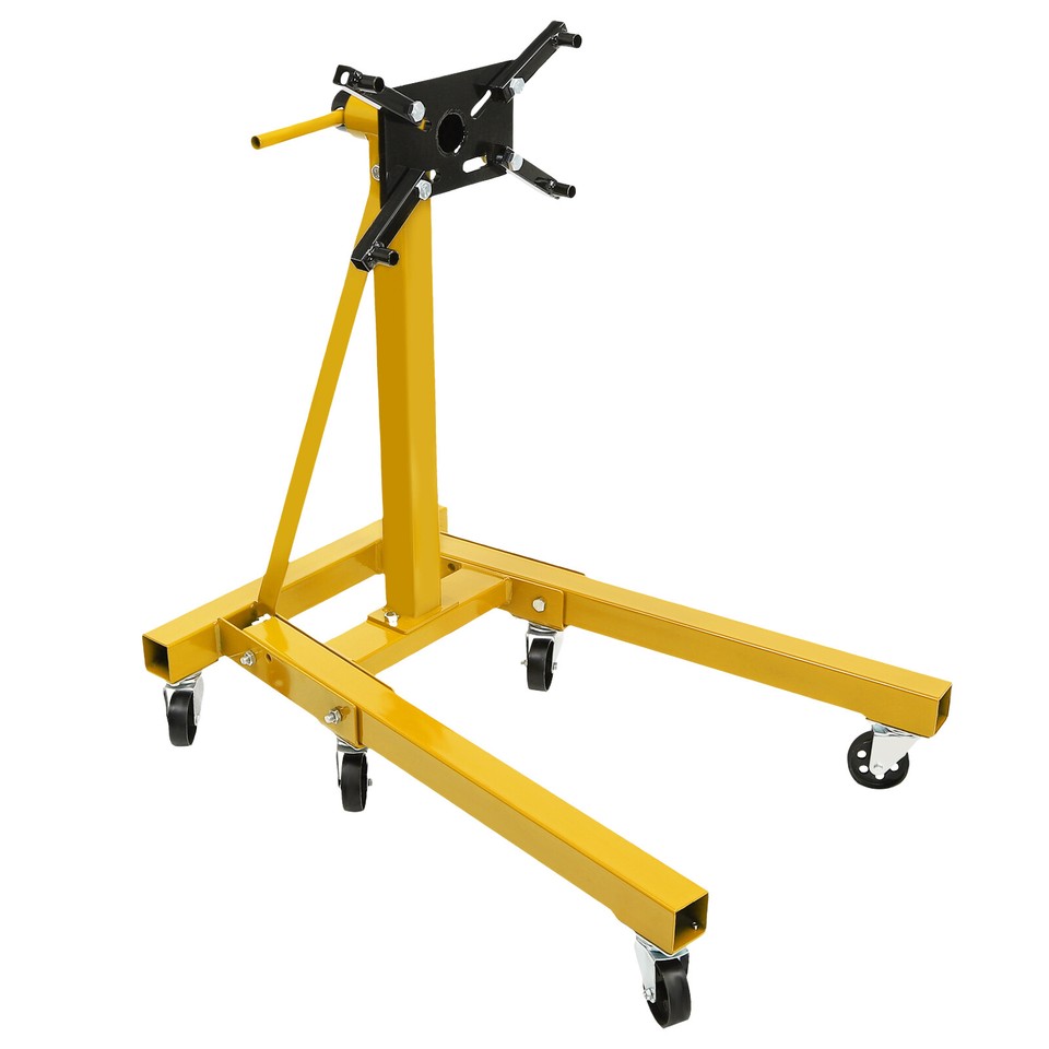 Engine Stand 2000 lbs Motor Hoist Dolly 360 Degree Adjustable Mounting ...