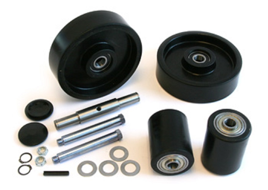 for Lift-Rite Titan Pallet Jack Complete Wheel Kit (Includes All Parts ...