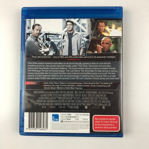 Escape Plan Blue-ray Disc DVD | eBay