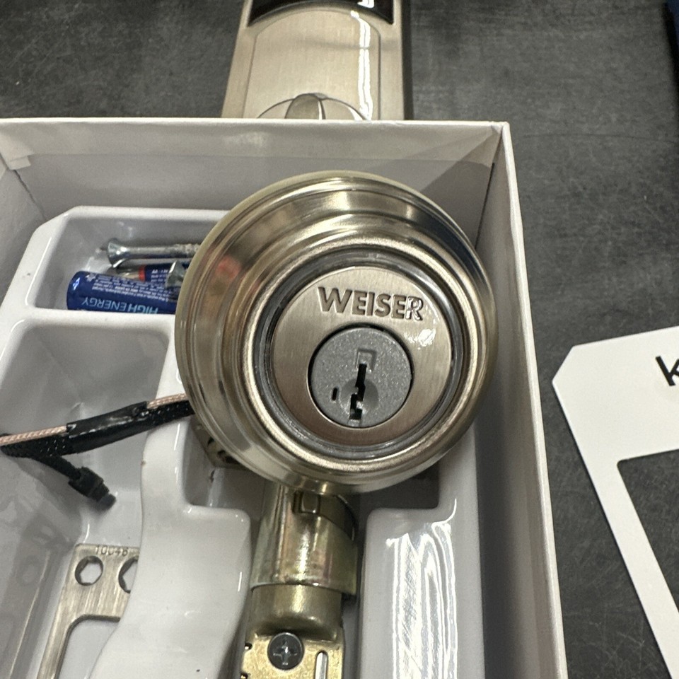 Weiser Kevo Bluetooth Enabled Deadbolt Lock- Touch to Open Convenience 59184321944| eBay