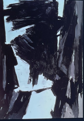 Franz Kline “Delaware” Abstract Expressionism Action Painting 35mm Art ...