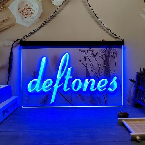 Deftones LED Neon Light Sign Display Bar Home Music Room Studio Wall ...