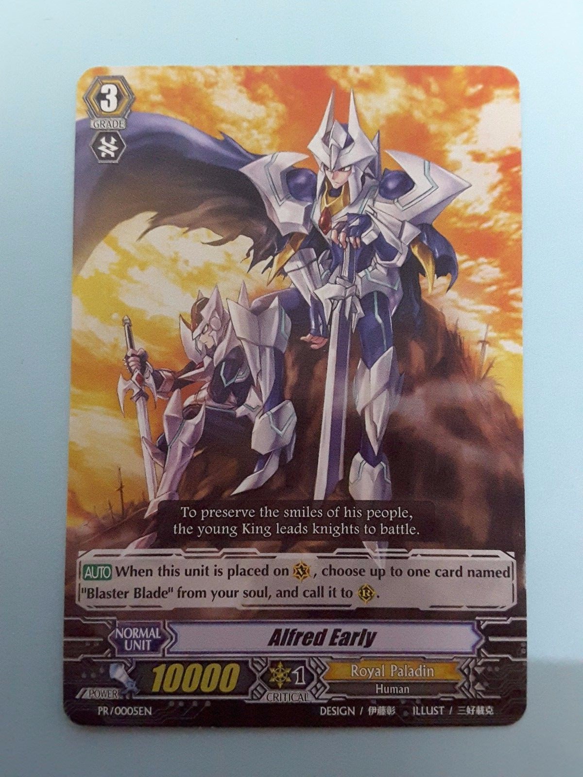 Bushiroad Cardfight!! Vanguard Alfred Early PR/0005EN Near Mint | eBay