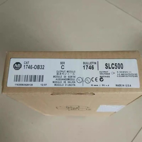 New Sealed Allen Bradley 1746-OB32 SER D SLC 500 PLC Output Module ...