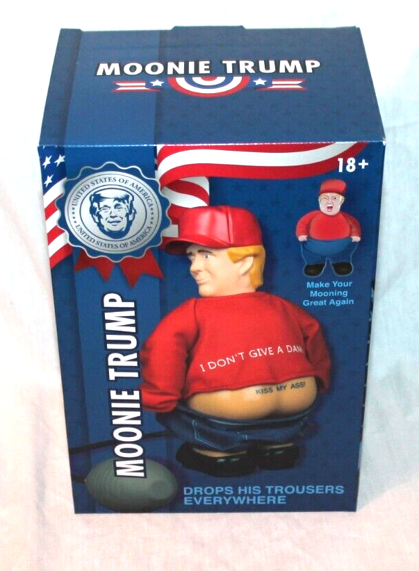 NEW IN BOX MOONIE TRUMP COLLECTIBLE 8-1/2" TALL ADULT FIGURE | eBay