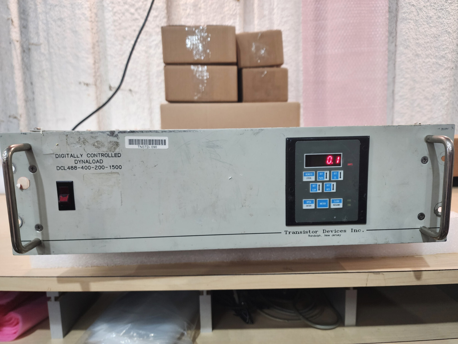 Transistor Devices DCL488-400-200-1500 Digitally Controlled Dynaload | eBay