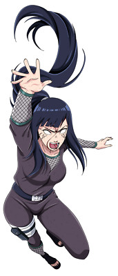 Hinata Naruto Weatherproof Anime Sticker 6" Car Decal | eBay