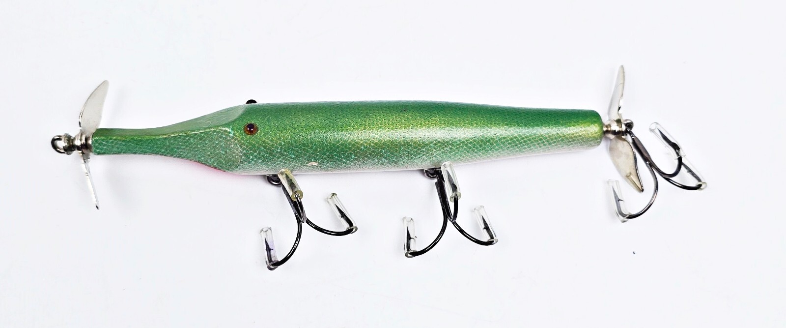 Unknown Maker Creek Chub Style Gar Minnow Lure Green Gar | eBay