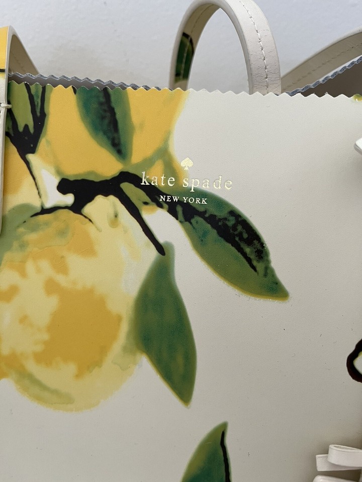KATE SPADE Lemon Street Painterly Len Tote Handbag 🍋RARE | eBay