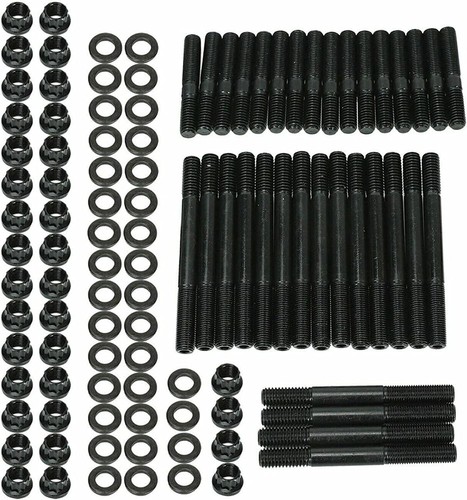 PCE279.1001 Cylinder Head Stud Kit Fit Small Block Chevy SBC 265 267 ...