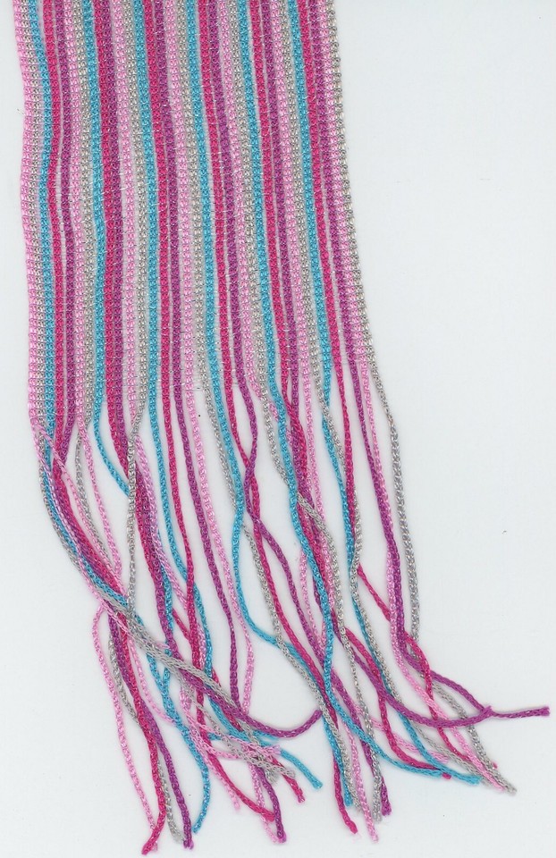 Sash With Rhinestones Metal Loop Pinks & Blue 35" Long x 5" & 20" x 5 ...