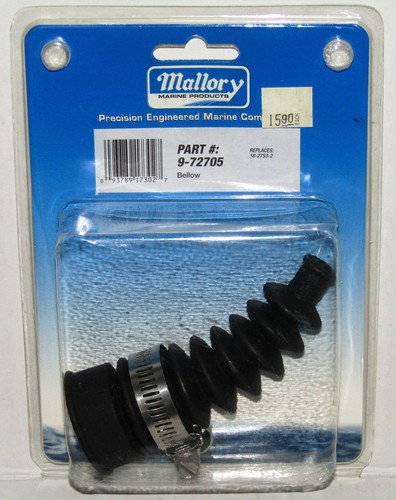 NEW MALLORY MARINE PRODUCTS BOAT SHIFT CABLE BELLOW PART NO. 9-72705 | eBay
