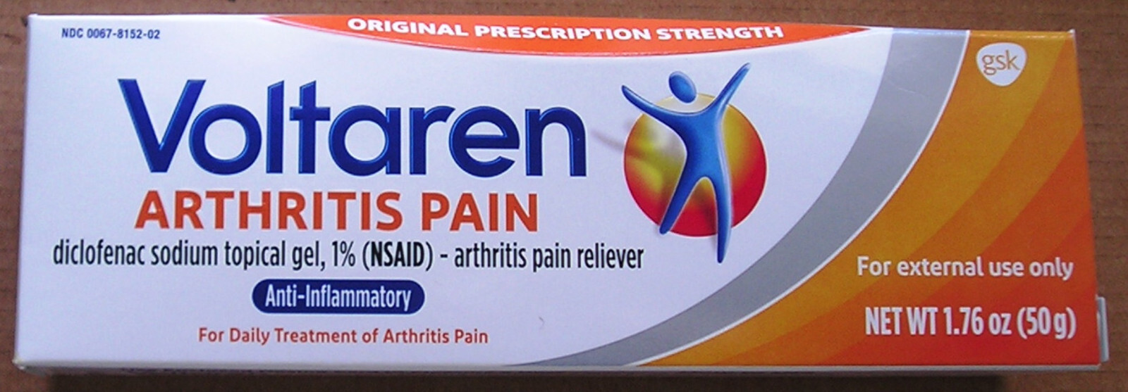 Voltarin Gel Arthritis Pain 1.76oz (diclo Sodium) - for Arthritis Pain ...