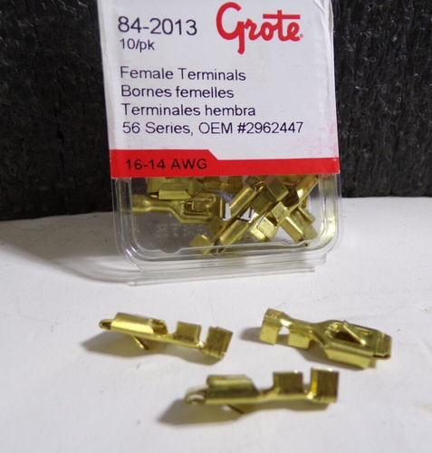 Grote 84-2013 56 Series Terminal, 16; 14 GA, Oe# 2962447, Pk 10 (G) | eBay