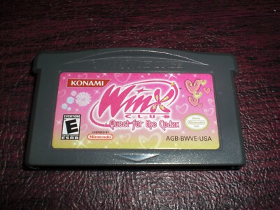 AUTHENTIC Winx Club: Quest for the Codex for Nintendo Game Boy Advance ...