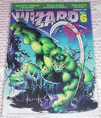 Wizard 6 Hulk Cover by Sam Kieth Maxx | eBay