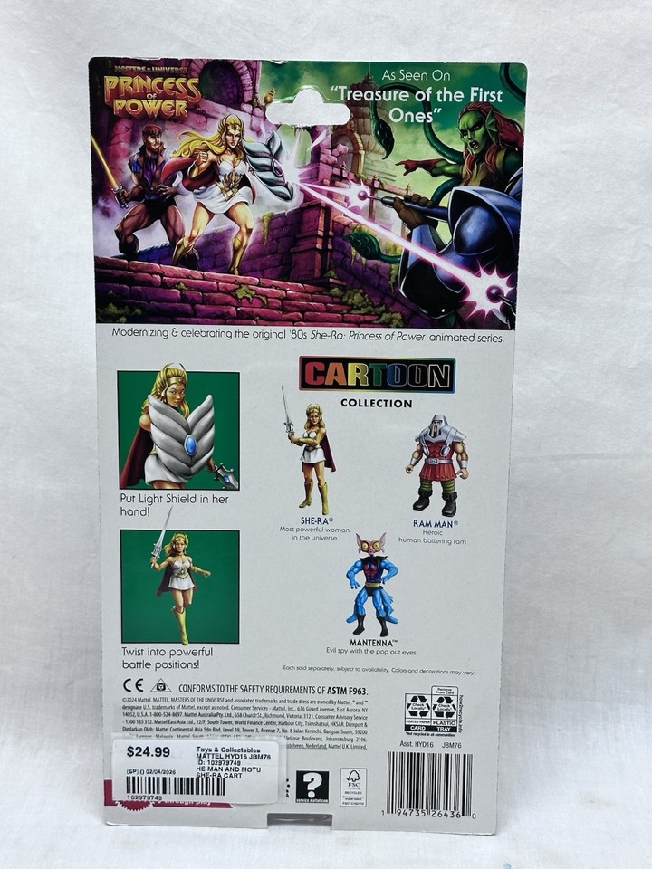 Masters of the Universe Origins She-Ra Cartoon Collection Action Figure ...