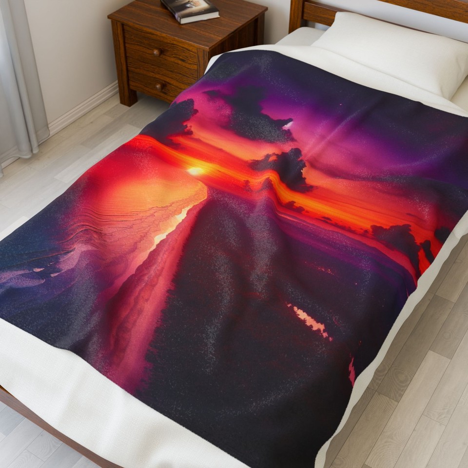 Velveteen Plush Blanket | eBay