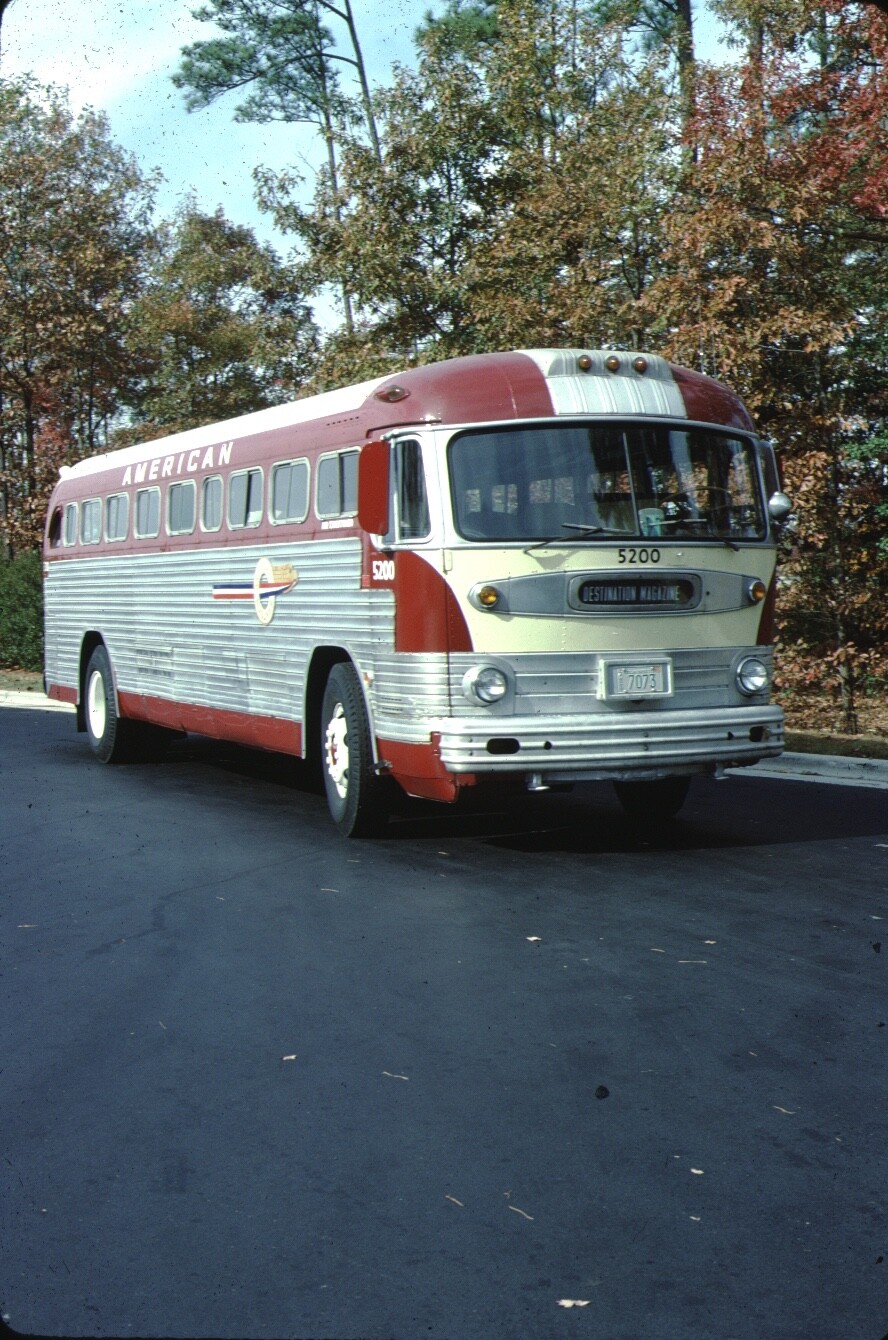 American GM PD 4103 Bus original Kodachrome Kodak slide | eBay