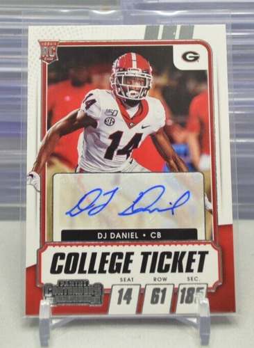 2021 Panini Contenders Draft Picks - College Ticket Autographs DJ ...