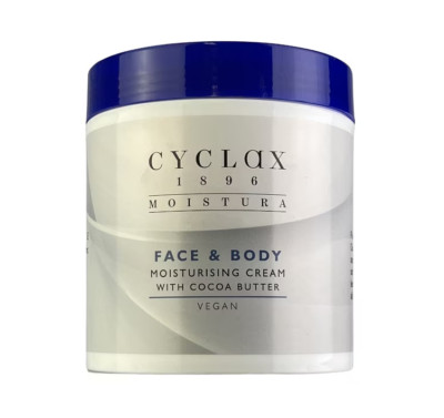 New Cyclax Face & Body Moisturising Cream with Cocoa Butter 500ml | eBay UK