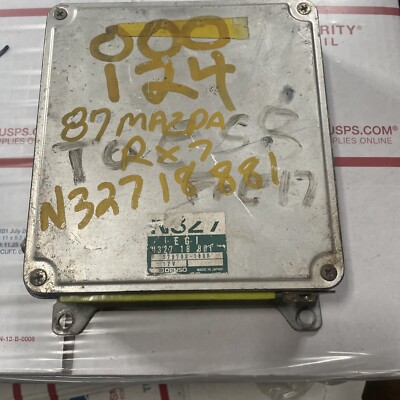 87-88 Mazda RX7 Engine Computer ECM ECU N327 18 881 | eBay