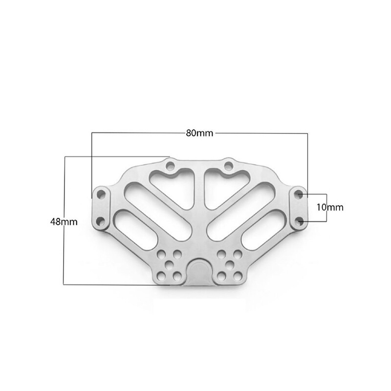 2X(Suitable for 1:10 -01 Metal Tie Rod Base Upgrade Parts, Toy Car4373 ...