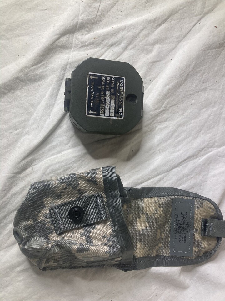 Vintage Army Surplus M-2 Compass, Working, Nice Shape! | eBay