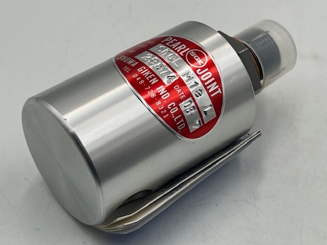 SGK Showa Giken SKCL-M18-L M18 x RC3/8 Pearl Joint Air Rotary Joint New ...