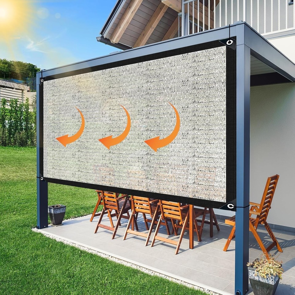 Aluminet Shade Cloth 85% Reflective Shade Netting Sun Shade Cover for ...