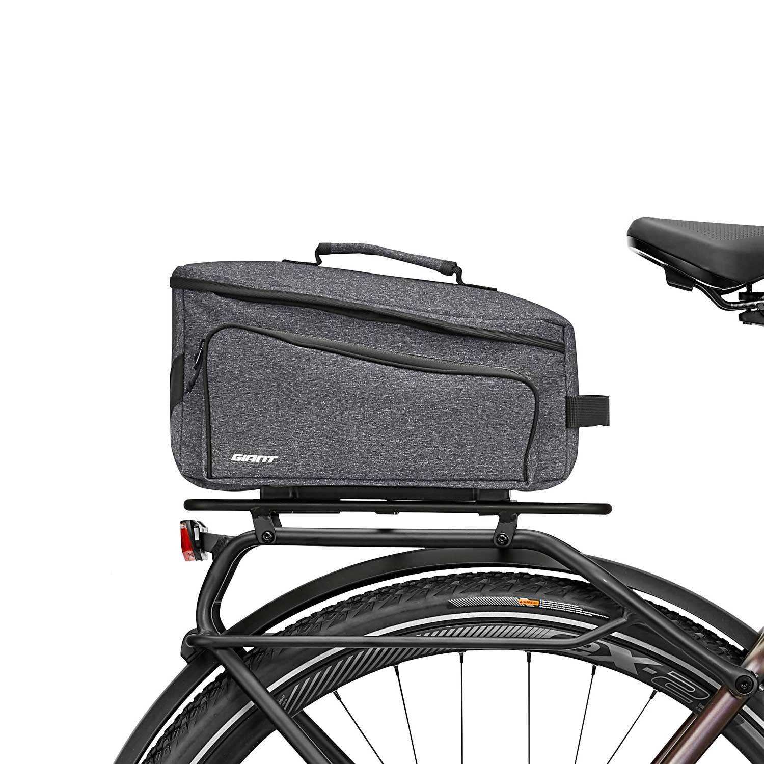 Giant MIK Transit Trunk Tasche grau Fahrrad Tasche Gepäckträger ...