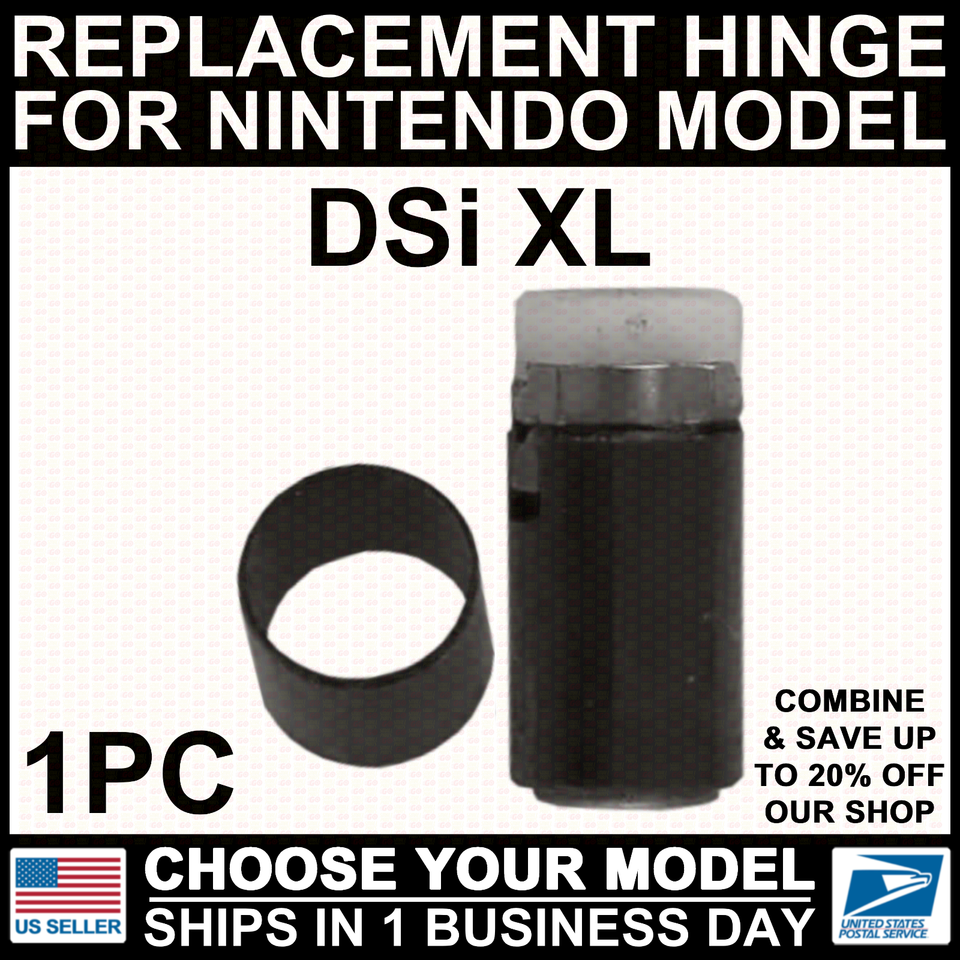 Replacement Hinge/Axle for Nintendo New/3DS/2DS/DSi/XL/LL/DS Lite/GBA ...