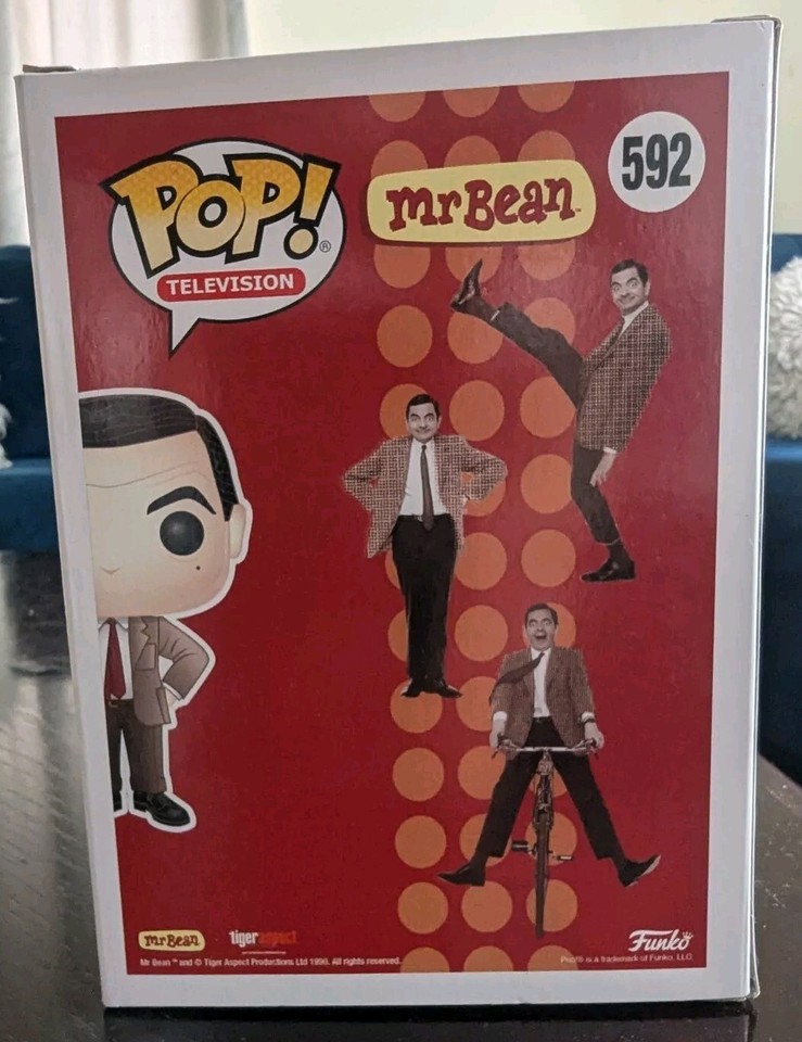 Funko Pop! Television: Mr. Bean (and Teddy) #592 Rowan Atkinson | eBay