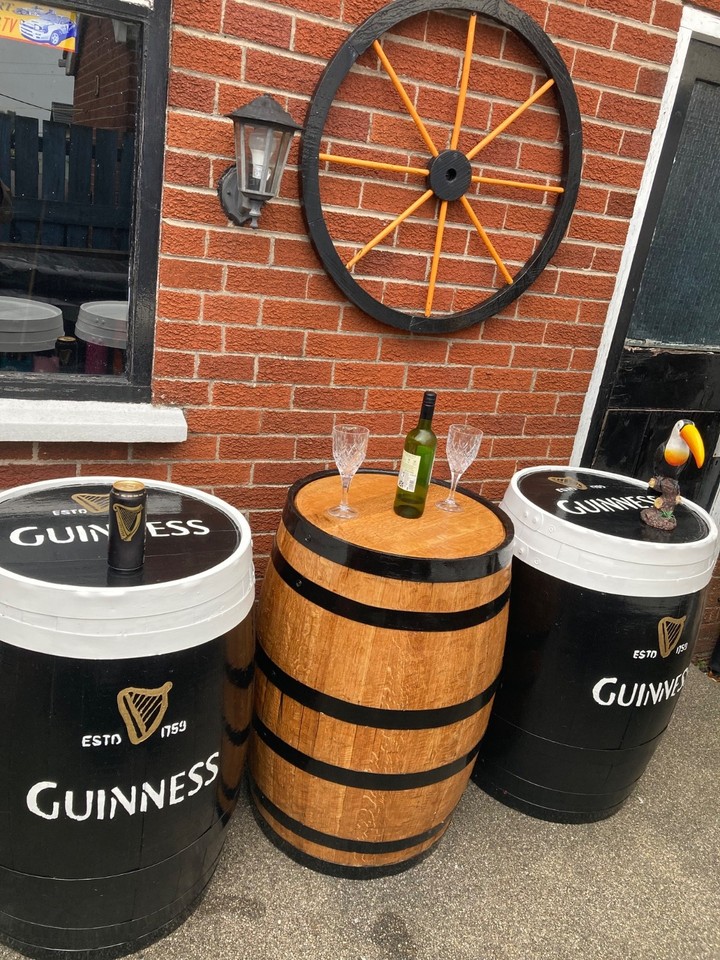 Guinness barrel hand painted collection only Lisburn Northern Ireland ...