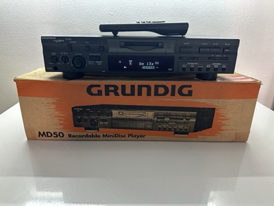 Grundig MD50 Minidisc Deck with remote, manual and original box GWO ...