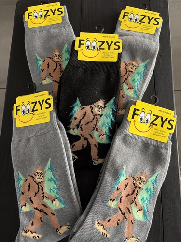 Foozys Big Foot Men’s Socks Lot 5 New | eBay