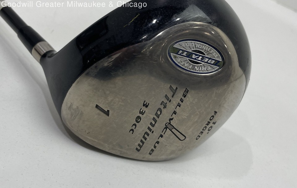 Billy Club Forged Titanium 330CC Driver 10 Deg Aldila Ultralite 350 ...