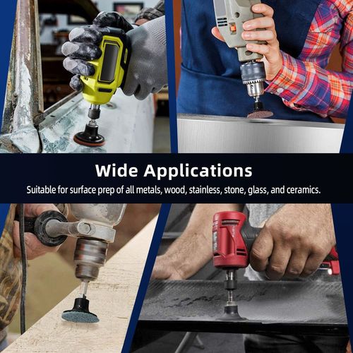 108Pcs Sanding Discs Set 2 inch Quick Change Disc with 1/4 Holder... | eBay