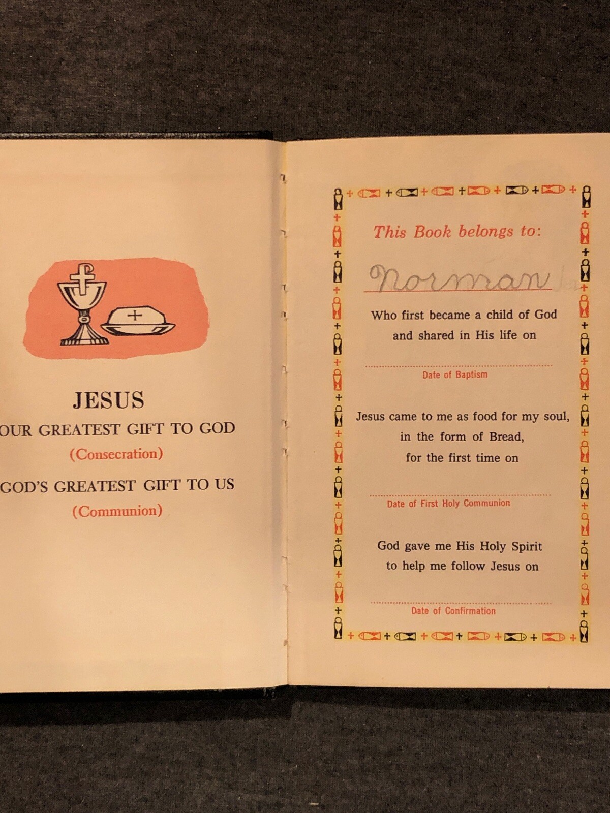New First Mass Book for Boys and Girls Catholic Book Publishing St ...