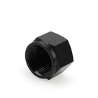 10 AN Female Flare Fitting Cap 10AN Block Off Fitting Aluminum Black ...