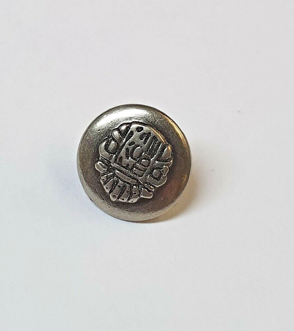 Military Army Shank Buttons Metal - Gunmetal Grey- Pack of 10- 24L 15mm ...