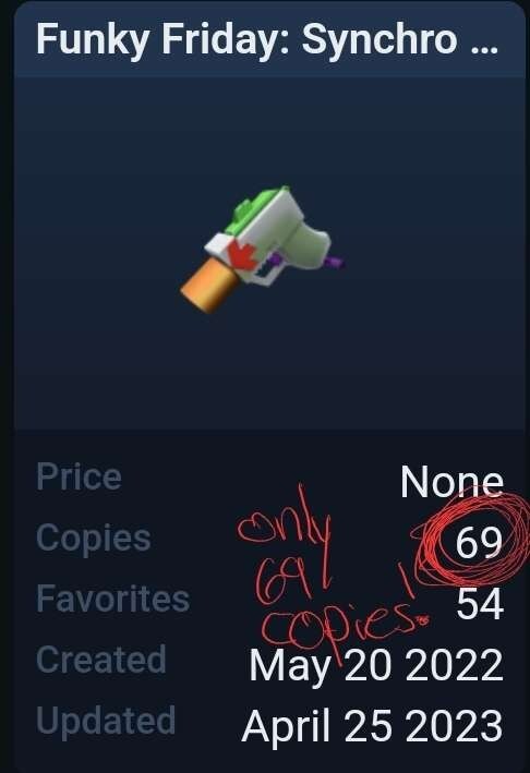 NERF Robl0x Funky Friday Synchro Shot Micro Blaster ONLY 69 COPIES Code ...