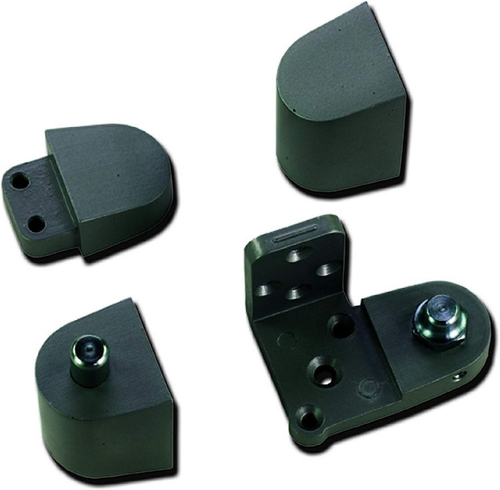 Style Storefront Door Pivot Hinge Set in Dark Bronze Left Hand ...